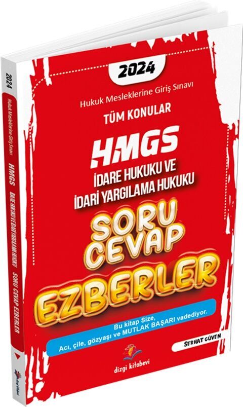 HMGS İdare Hukuku ve İdari Yargılama Hukuku Soru Cevap Ezberler Serhat