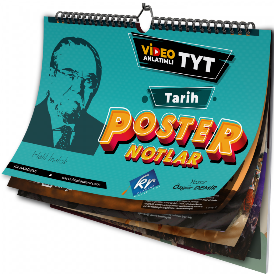KR Akademi TYT Tarih Poster Notlar Komisyon